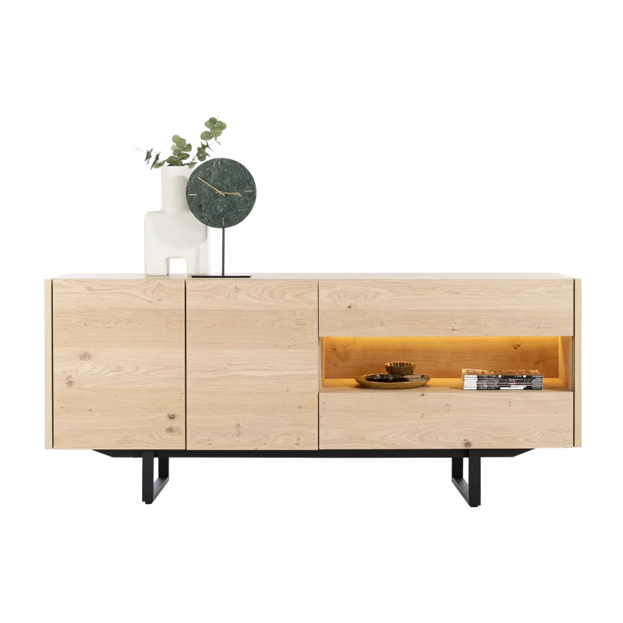 xooon Sideboard Modali - Breite: 190 cm | Farbe: Nature