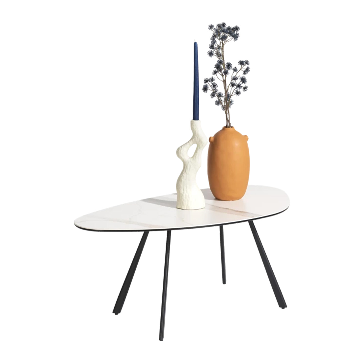 xooon Couchtisch Montello - Farbe: Weiß | Höhe: 42 cm